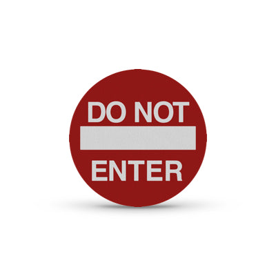 Floor Marking Do Not Enter Sign – eurosigns.eu